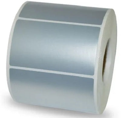 Matt Silver Mylar Adhesive labels