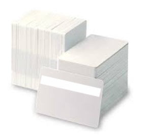 Signature Panel CR80 PVC ID Cards S-8030-WHI-T - Pkt 100