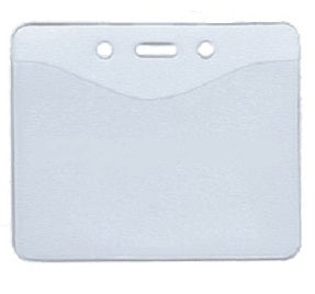 Horizontal Thumb Notch Flexible ID Card Holder CH-IDCW72